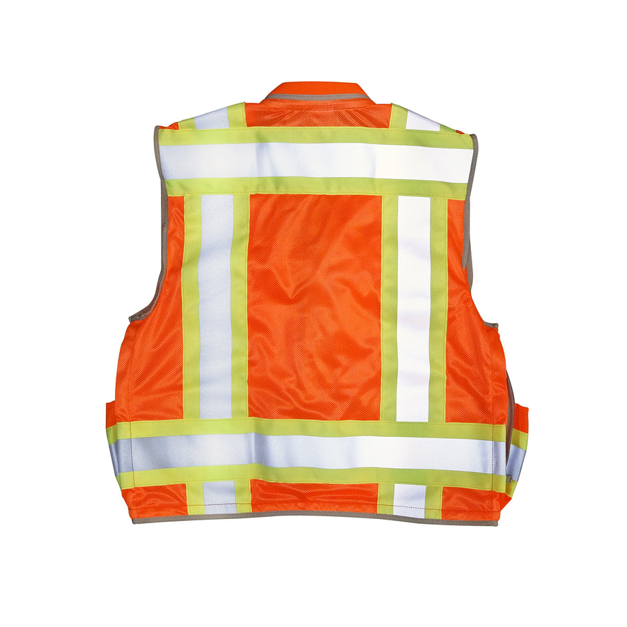 SECO Surveyor Safety Vest, ANSI Class 2 - Orange - eGPS Solutions Inc.