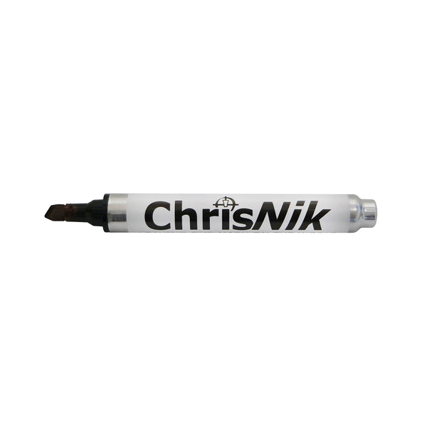 ChrisNik Chisel Tip Permanent Marker - Black, 12 ct - eGPS Solutions Inc.